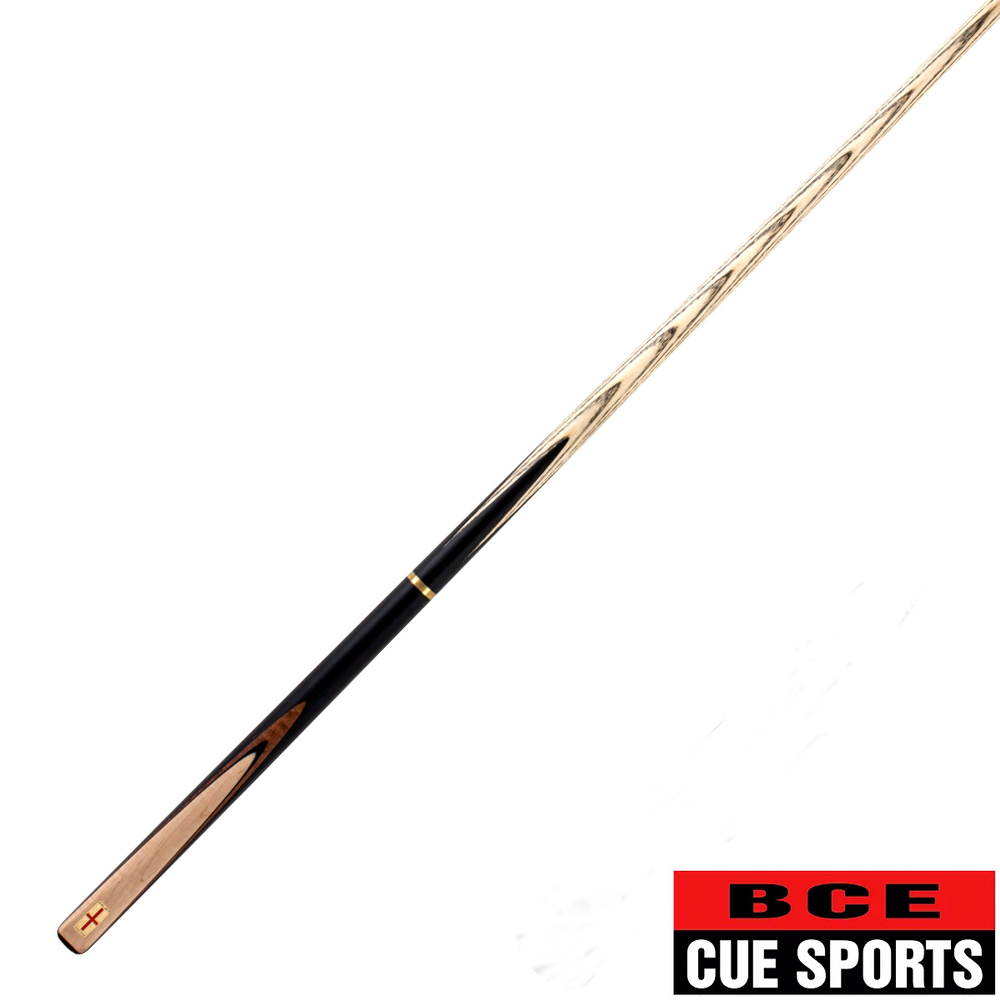 Riley England Ebony Series 3/4 Cut Snooker Cue - RES-4UK