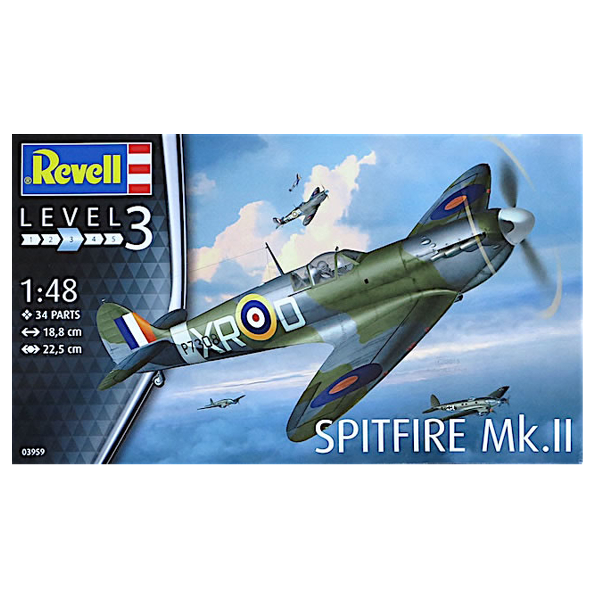 Spitfire Mk-II (11/98) 1/48 Scale Model Kit (85-5239)