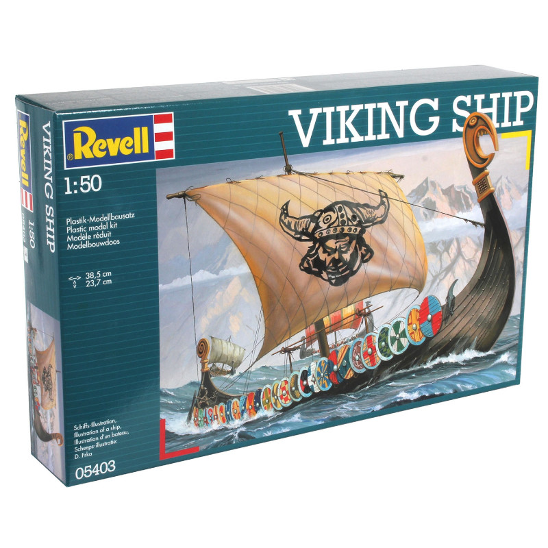 Revell (Germany) Viking Ship 1:50 Scale Plastic Model