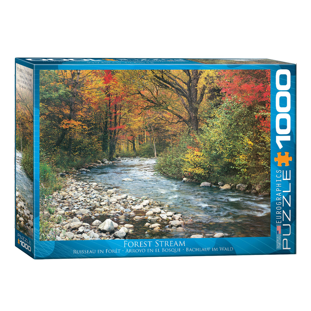 EuroGraphics Scenic Photography: Forest Stream 1000 Piece Puzzle (6000 ...