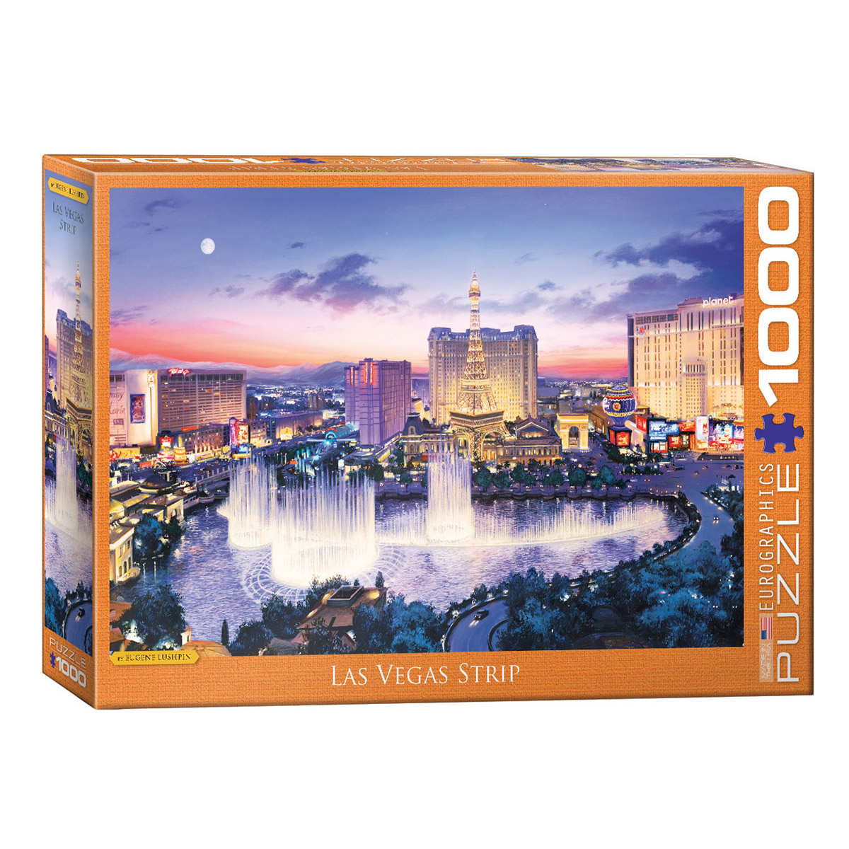 EuroGraphics Artist Series: Las Vegas Strip 1000 Piece Puzzle (6000-5491)