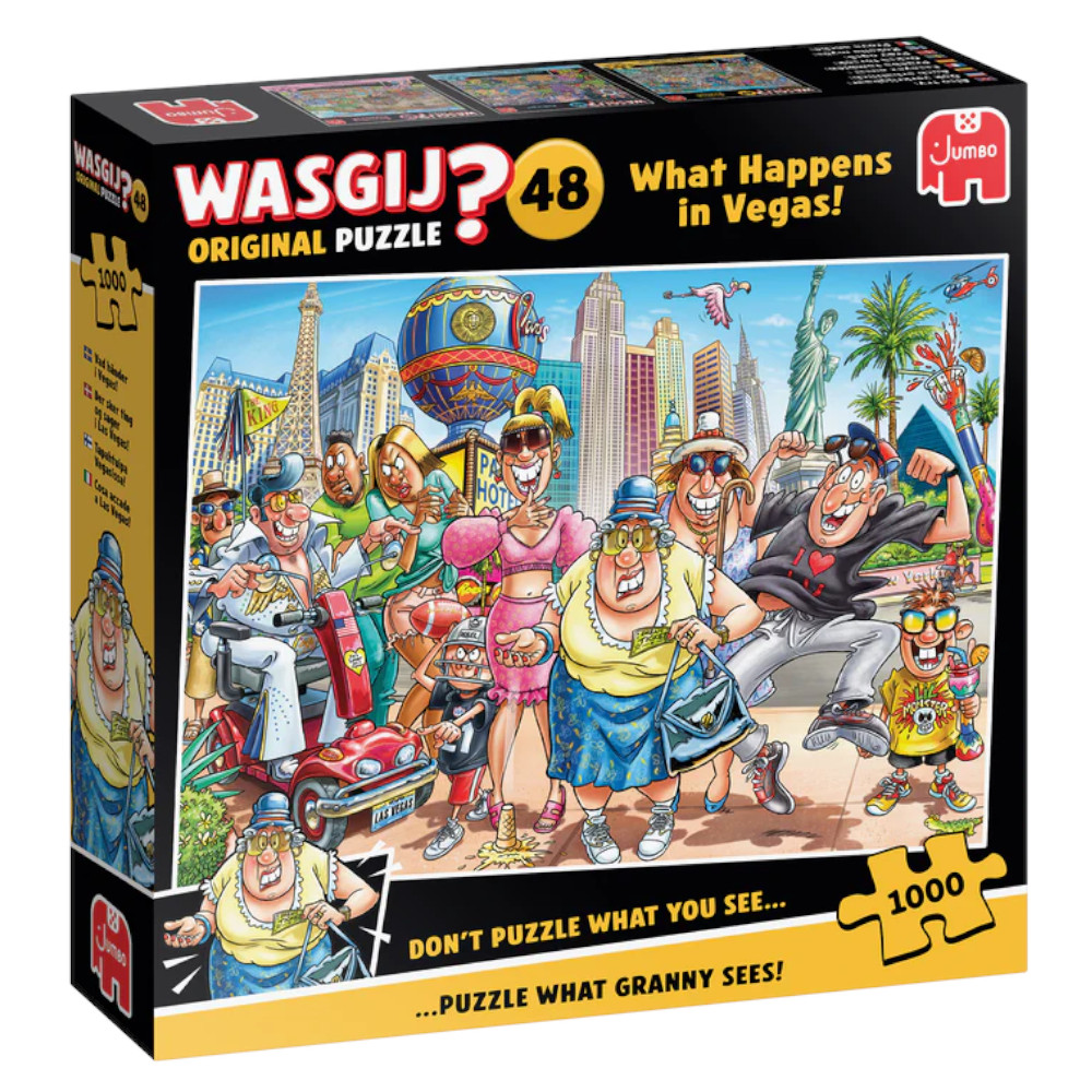 WASGIJ Original #48: What Happens in Vegas 1000 Piece Puzzle