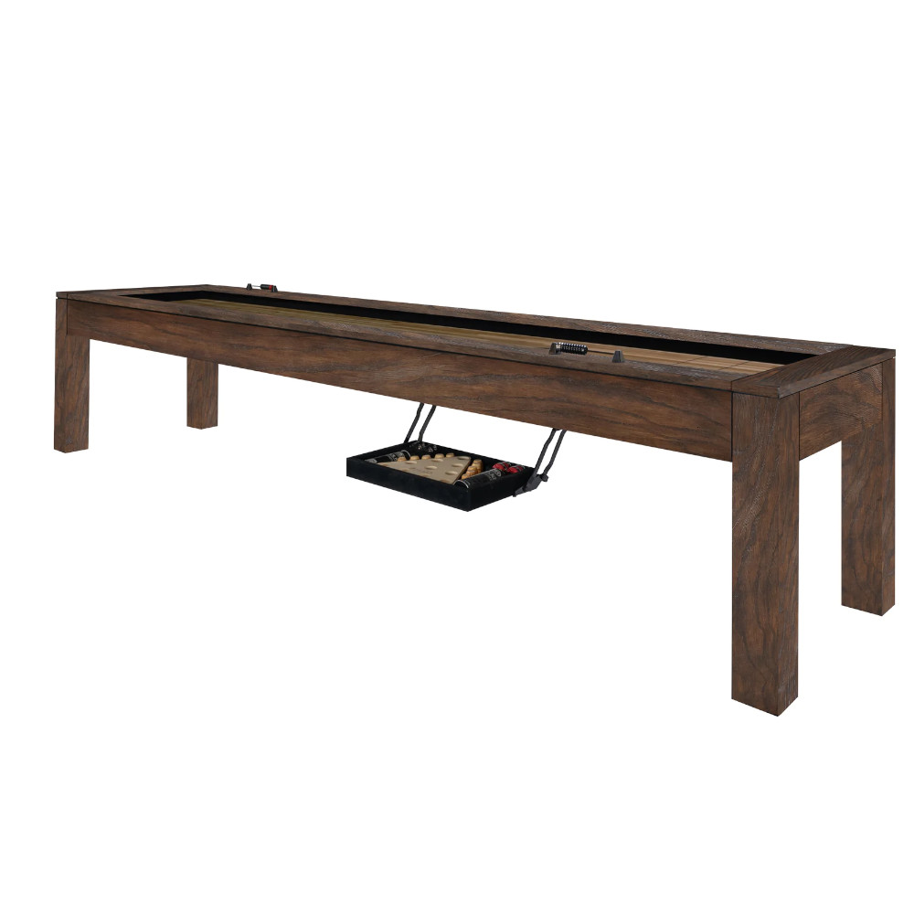 Legacy Baylor Shuffleboard Table Rustic Finishes - 2 sizes